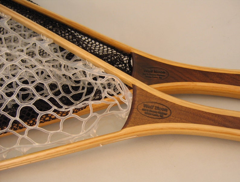 Fly Fishing Landing Net - Wolf River Model - Fine Wood - Handcrafted in ...