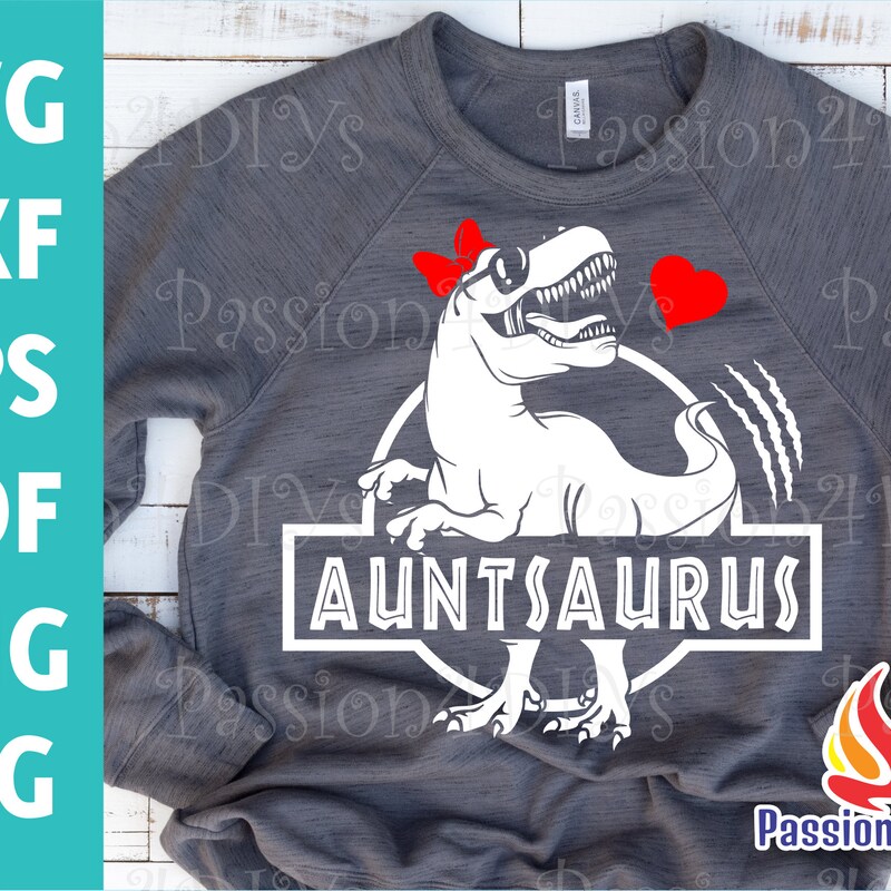 Auntie Saurus - Etsy