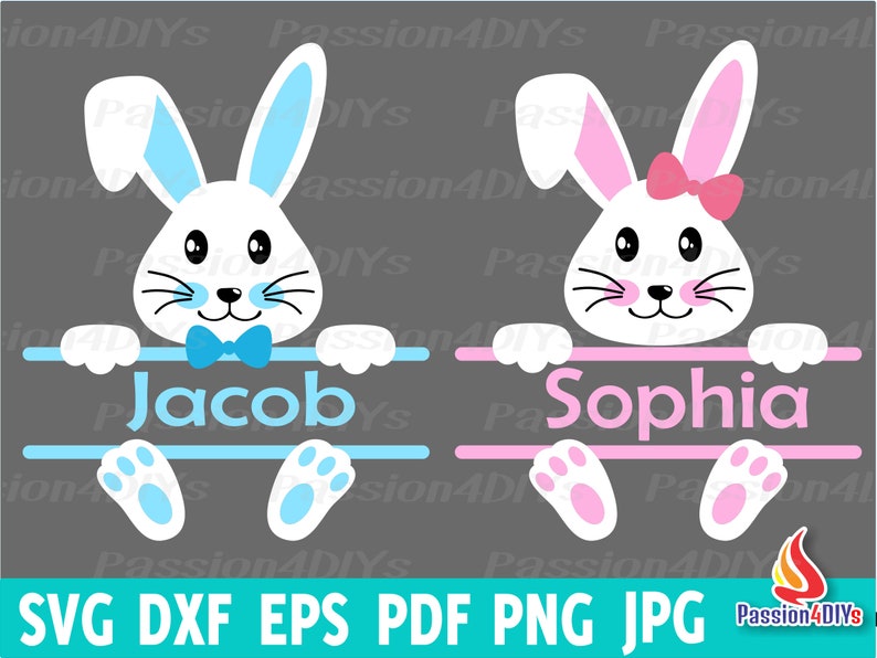 Bunny SVG Easter Svg Bunny Split Svg / Bunny Face Svg Cute - Etsy