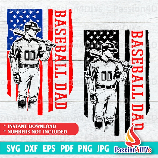 Baseball Dad Svg - Etsy