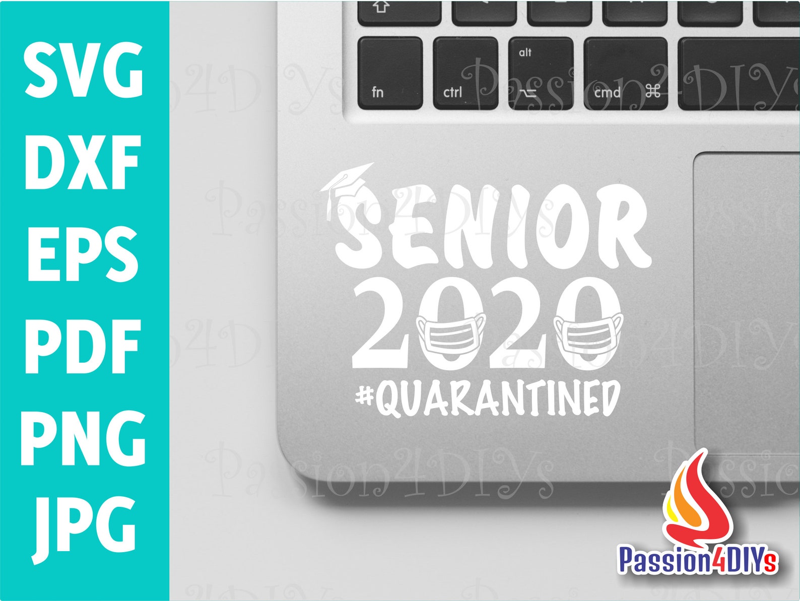 Senior 2020 Svg Quarantined 2020 Class Graduation Class of - Etsy
