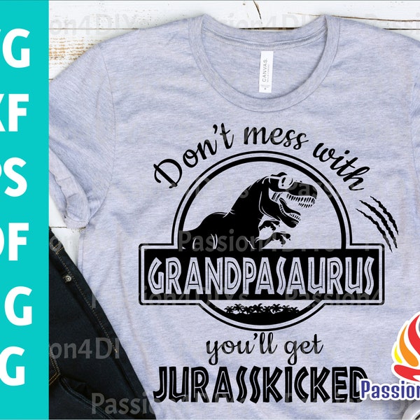 Jurassic Park Grandpa Svg - Etsy Israel