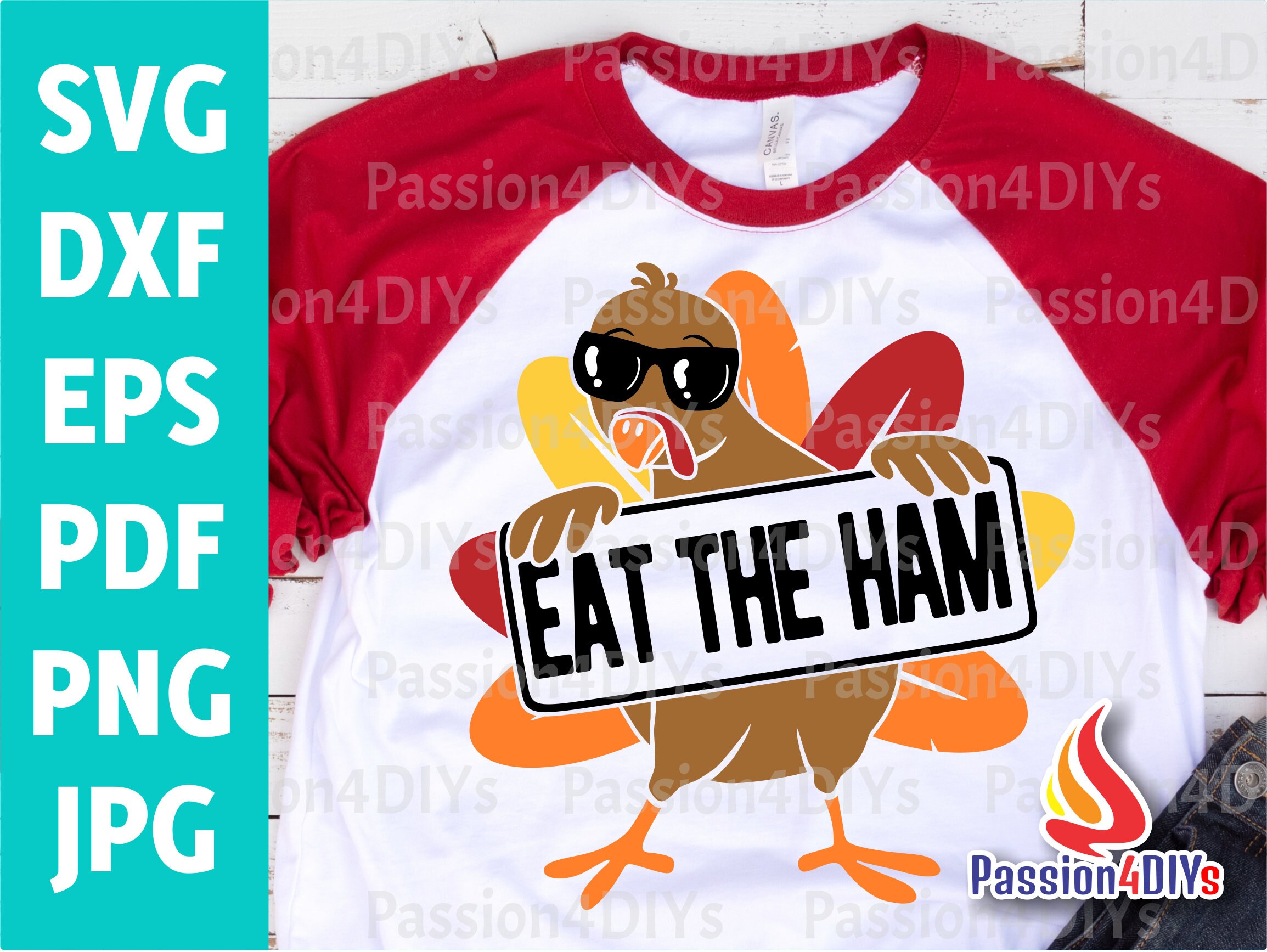 Turkey Eat Ham - Etsy