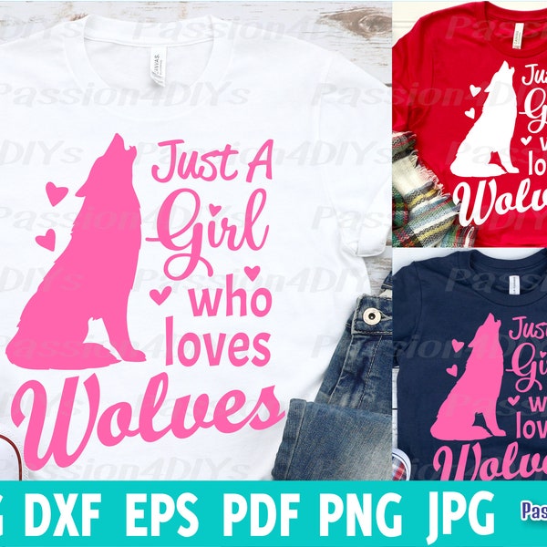 Wolf Svg File - Etsy