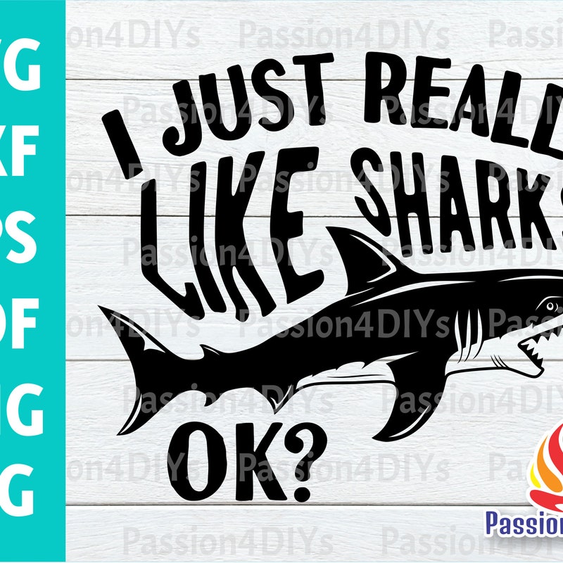 Shark Week Clipart - Etsy