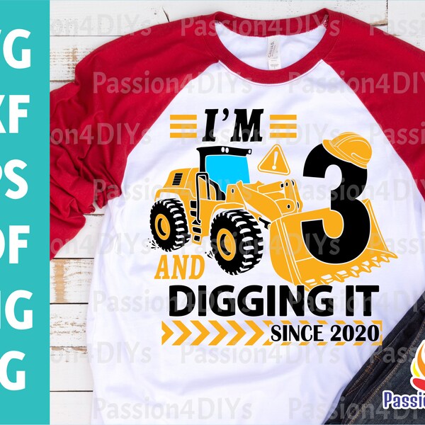 Construction Birthday Shirt - Etsy