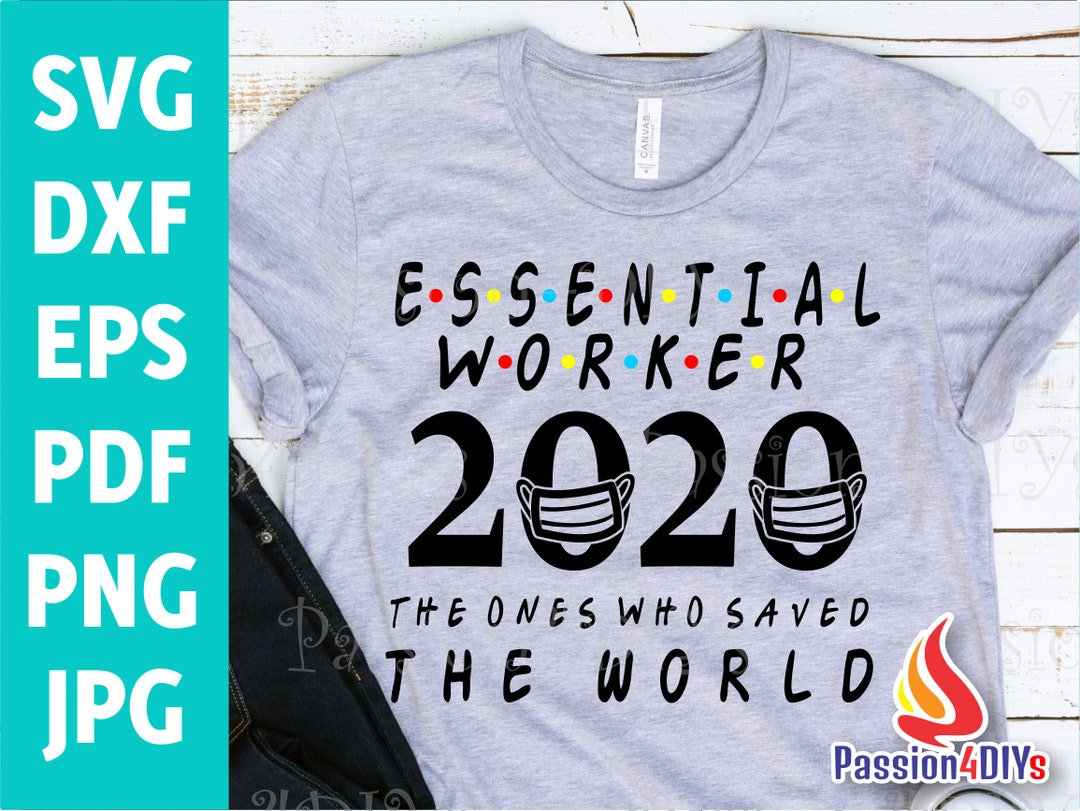 Essential Worker Svg, Essential 2020 Svg, Doctor Nurse Social Distance ...