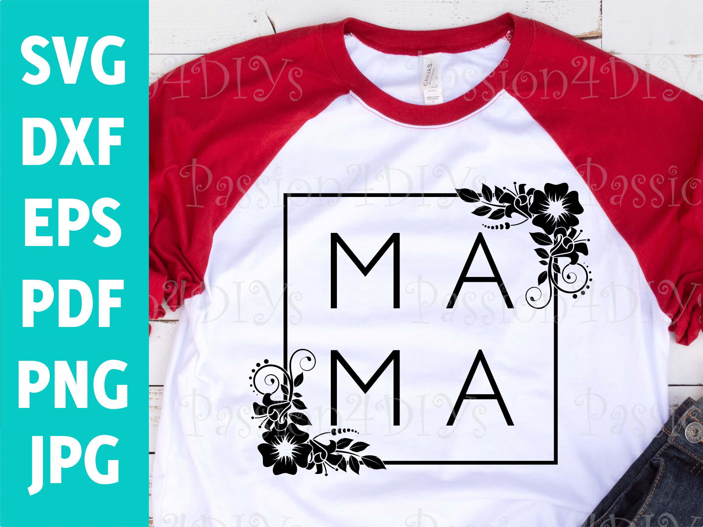 Mama Svg / Mom Svg / Mama Square Svg / Mom Life Svg / - Etsy