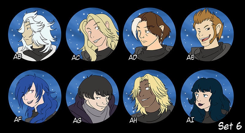 FFXIV Portrait Buttons (arr-shb) - Etsy