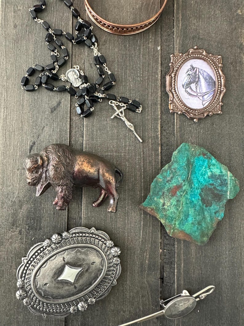 Vintage Trinkets & Treasures- Junk Drawer Items - Assorted Minis ...