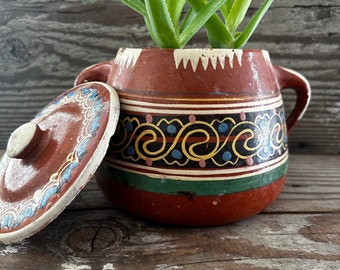 Mexican Bean Pot Vintage - Etsy