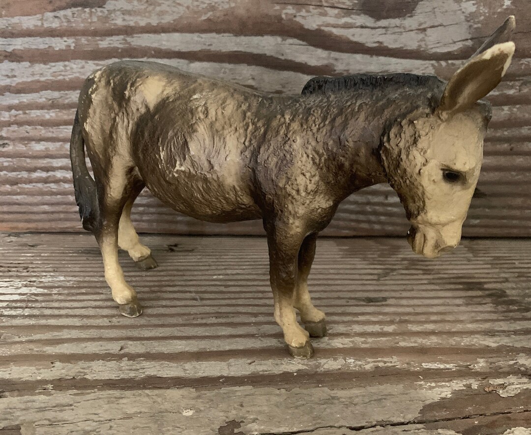 Vintage Breyer Donkey Burro 81 Plastic Statue Figurine Toy - Etsy