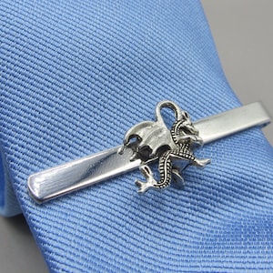 Dragon Tie Clip Dragon Gift for Men Dragon Gifts for Him Secret Santa ...