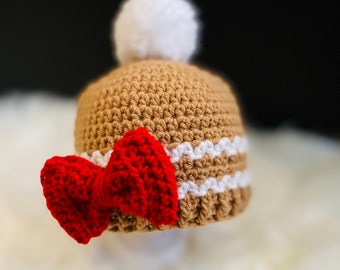 Gingerbread Beanie | Etsy