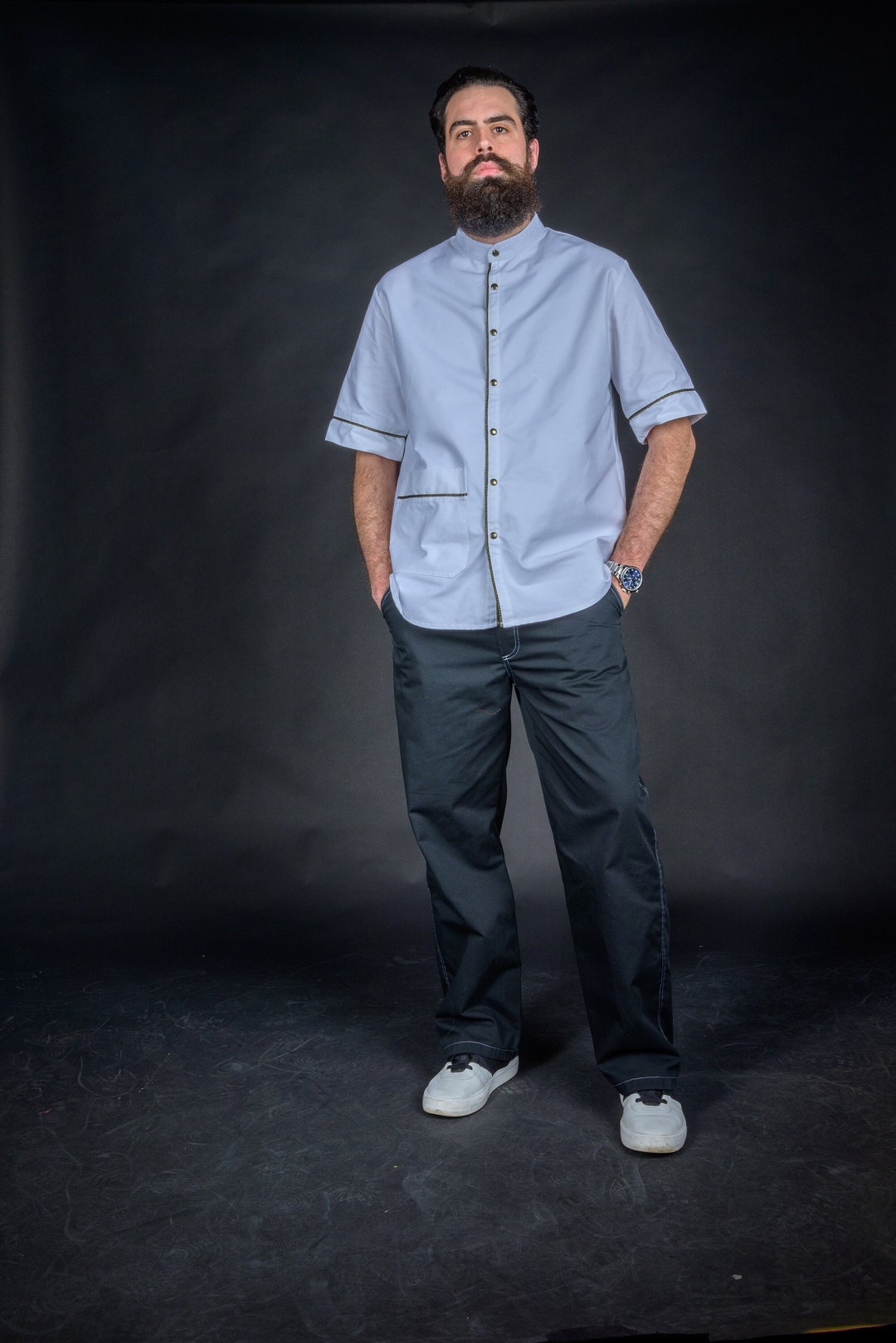 Barber Smock Oldschool Style Barber Jacket the Most Stylish Barber ...
