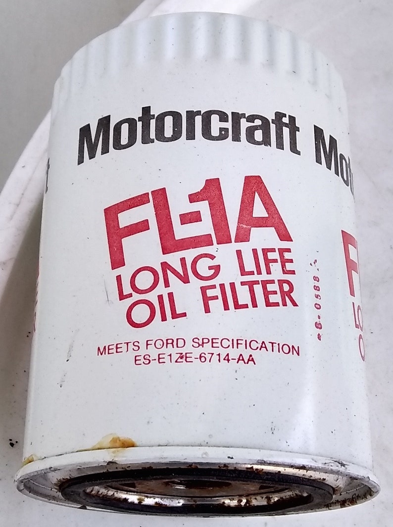 Ford Motorcraft oil filter FL1A Long Life Oil Filter tune up | Etsy