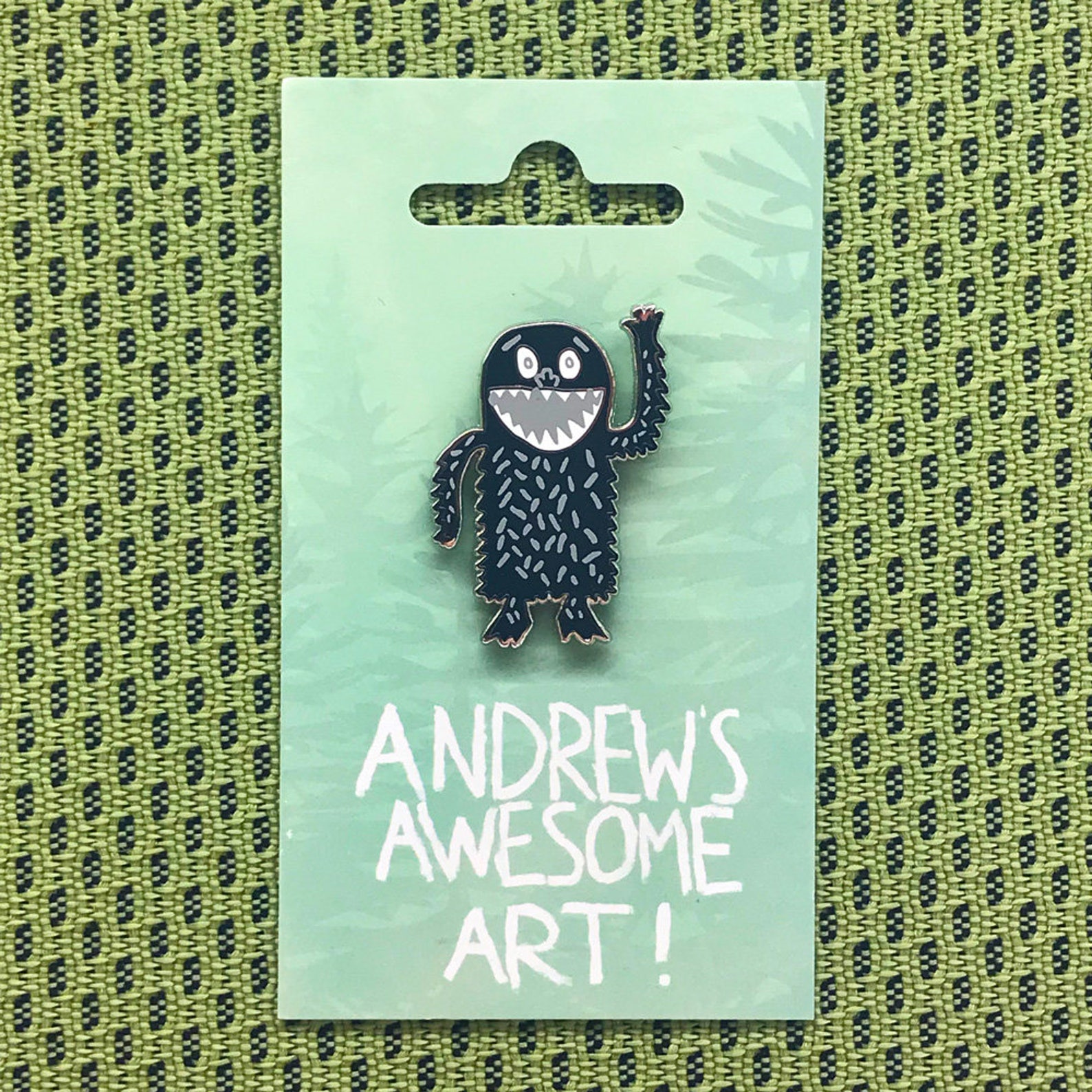 Yeti Enamel Pin Blue - Etsy