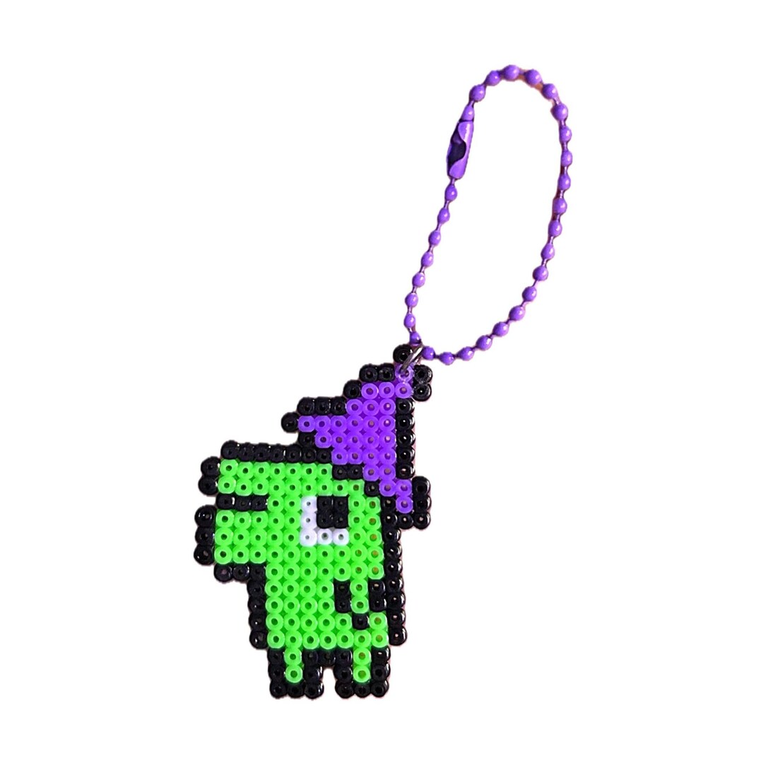 Smiling Friends Glep Perler Beads Keychain - Etsy