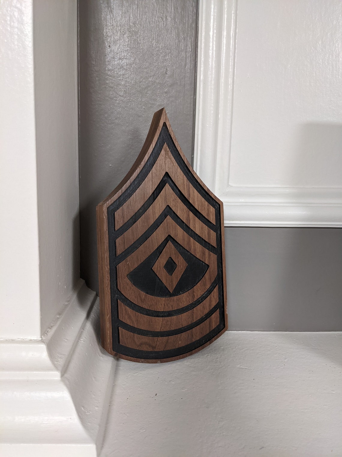 Placa de rango del Sargento Primero del Ejército de ee.UU. | Etsy
