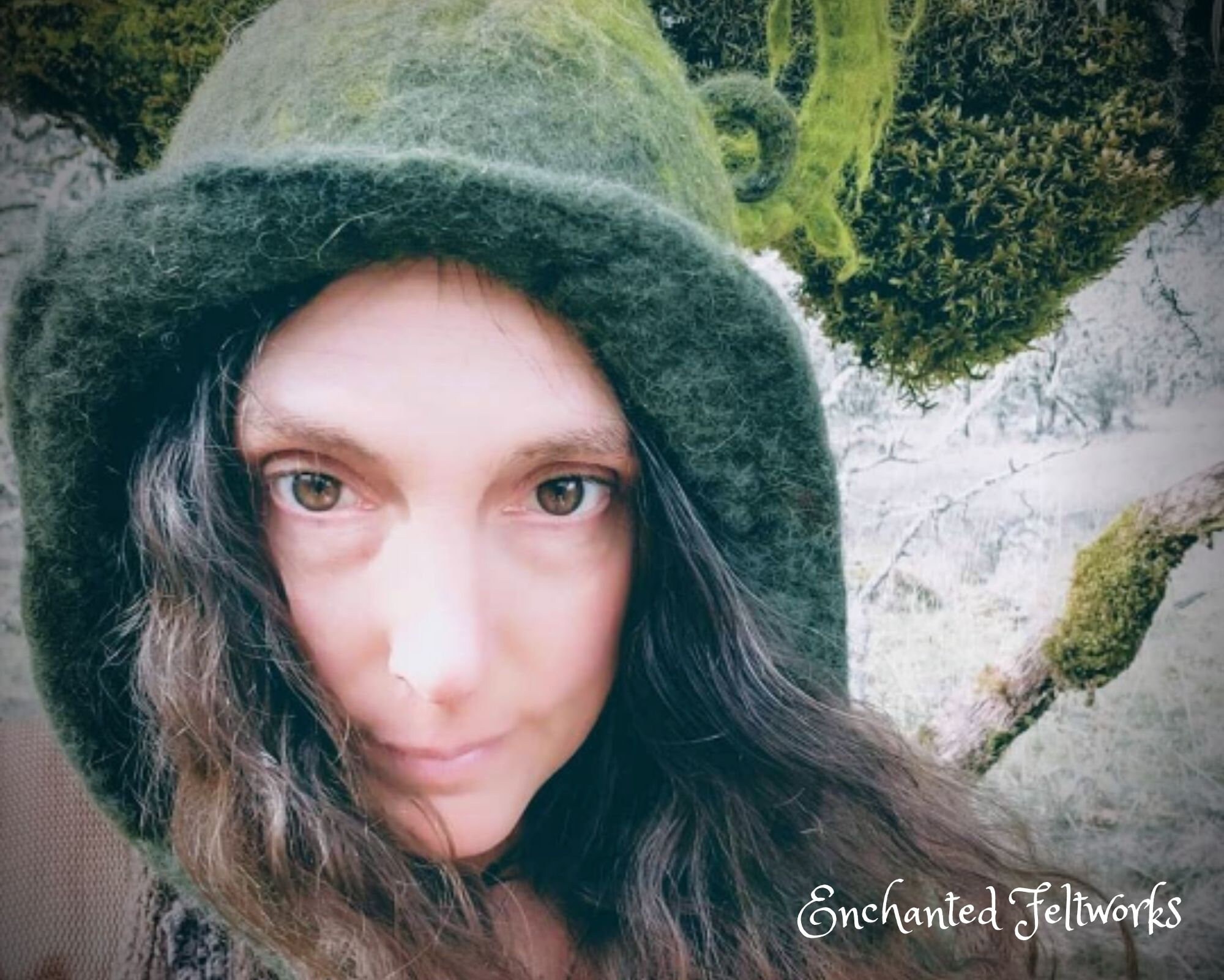 Felt Hat ~ Custom Hat, Cottagecore Witch Hat, Fairycore Clothing ...