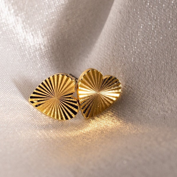 Textured Earrings - Etsy