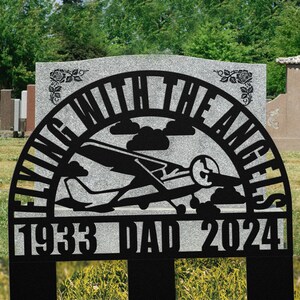 Light Aircraft Pilot Remembrance Gifts for Men, Flying With the Angels ...