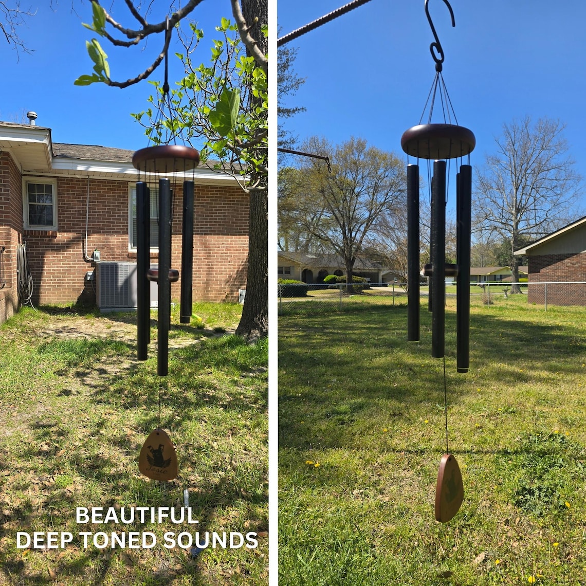 Heavens Barn Wind Chime Farmer Memorial Gift Comfort Box Loss of ...