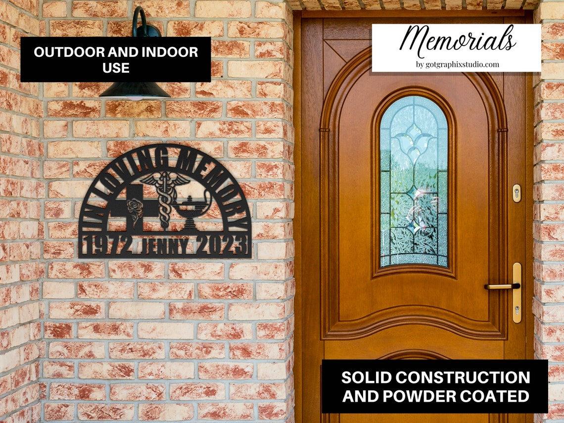 Nightingale Nurse Tribute Memorial Sign RN Nurse Sympathy - Etsy