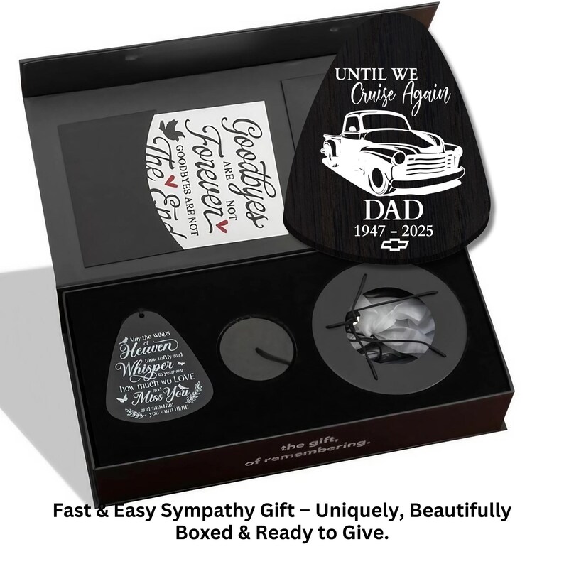Black Memorial Wind Chimes for Men Personalized 48 Chevy Truck ...