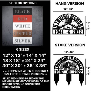 Airplane Pilot Memorial Gift Idea | Personalized Temporary Headstone ...