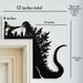 Godzilla Door Corner Topper Frame Decorations Metal Sign - Etsy
