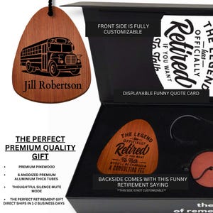 Personalized Bus Driver Retirement Gift Enjoy Your Retirement School ...