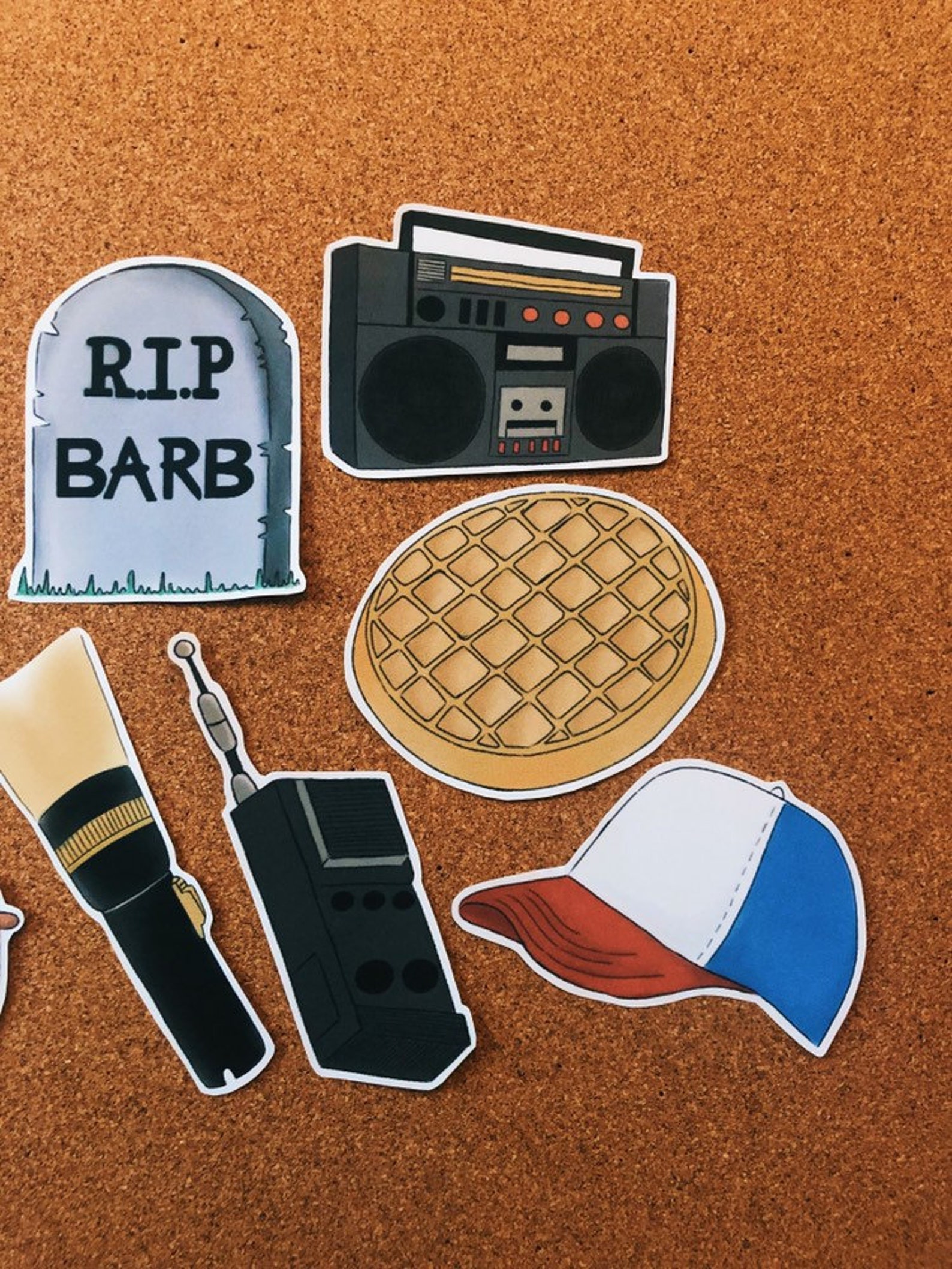 Stranger Things Sticker Set Set of 11 Decoration Stickers - Etsy