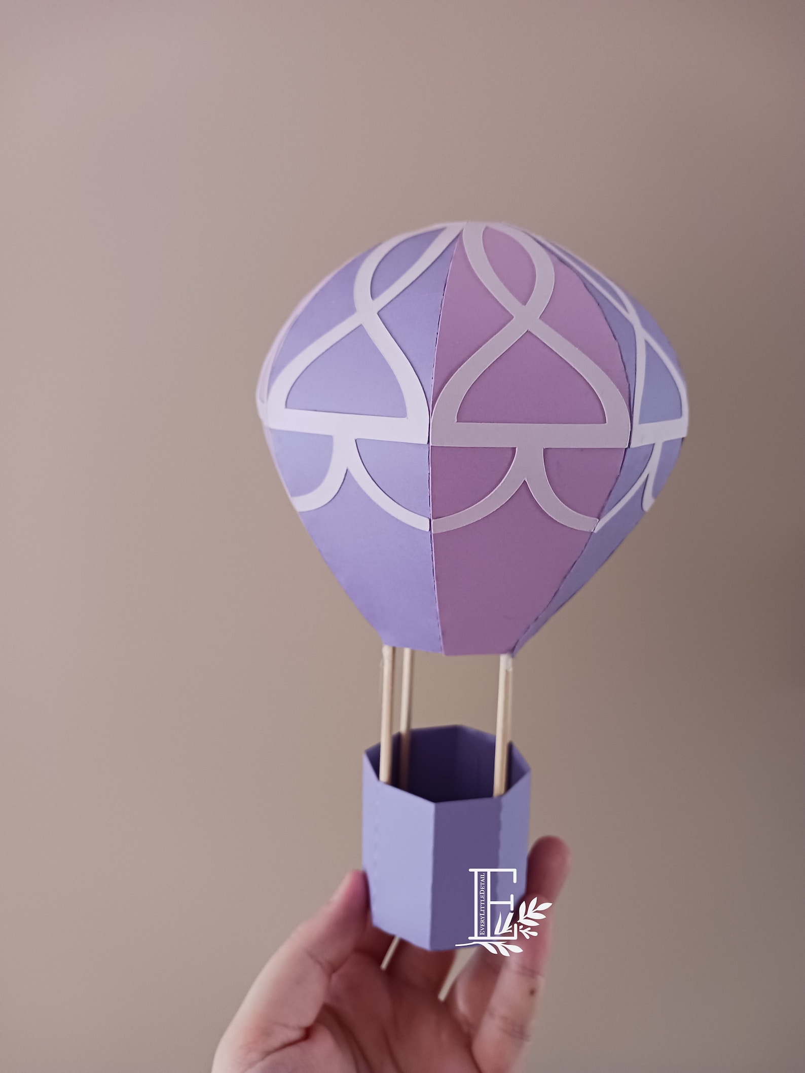 3D Hot Air Balloon // Balloon Cut File // SVG Cut File // - Etsy Canada