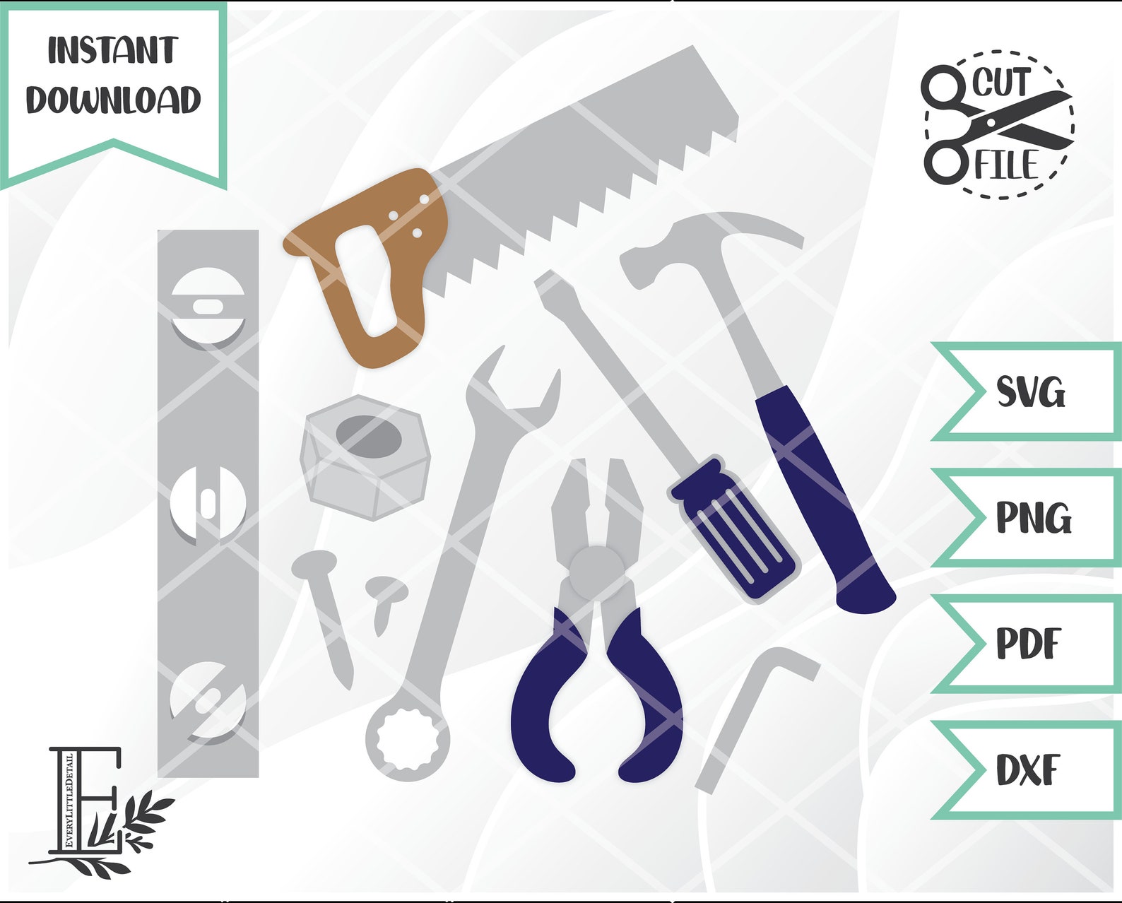 Layered Tool SVG Bundle, Mechanic Svg, Woodworking Svg, Tools ...