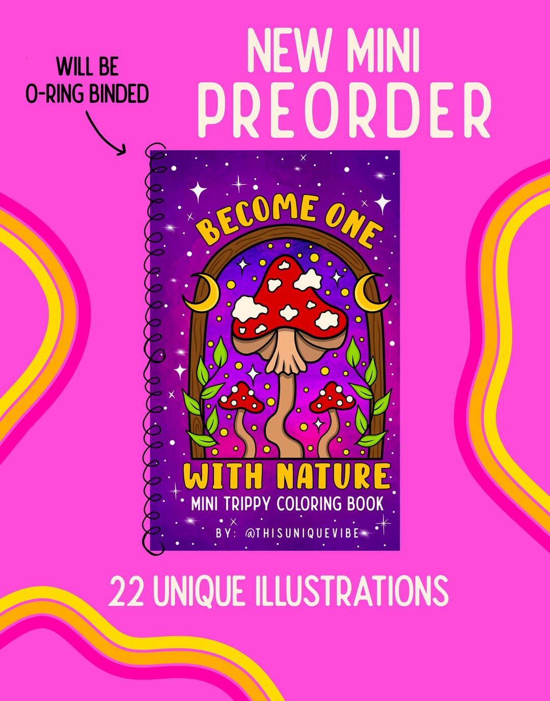PREORDER Mini Coloring Book 3 - Etsy