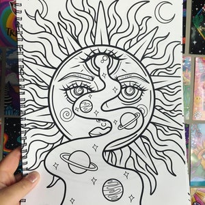 Wake up and Color 2 Coloring Book - Etsy