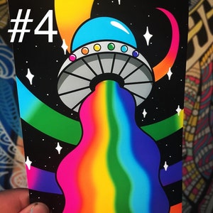 MINI Prints | | Trippy Prints, Trippy Wall Art, Hippie Wall Art, Trippy ...