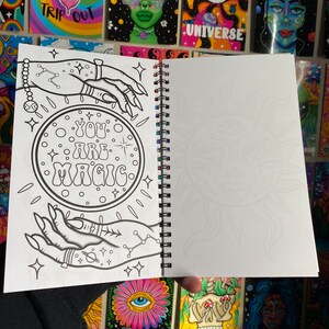 PREORDER LEFT HANDED Mini Coloring Book 2 - Etsy