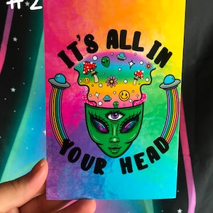 Mini Prints | | Trippy Prints, Trippy Wall Art, Hippie Wall Art, Trippy ...