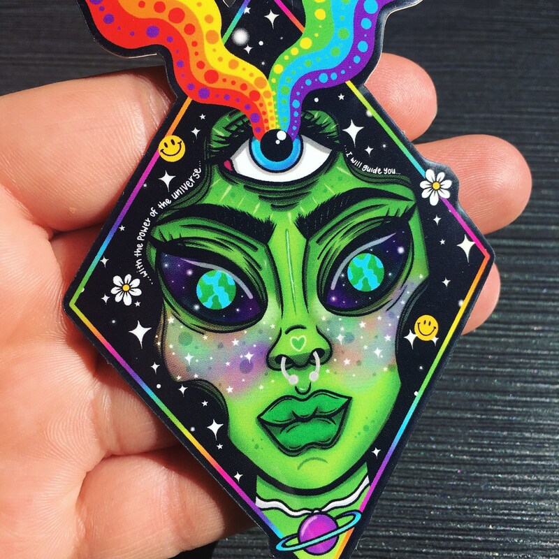 Trippy Sticker - Etsy