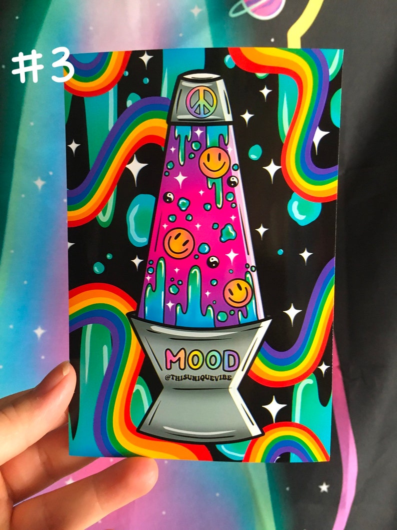 Mini Prints | | Trippy Prints, Trippy Wall Art, Hippie Wall Art, Trippy ...