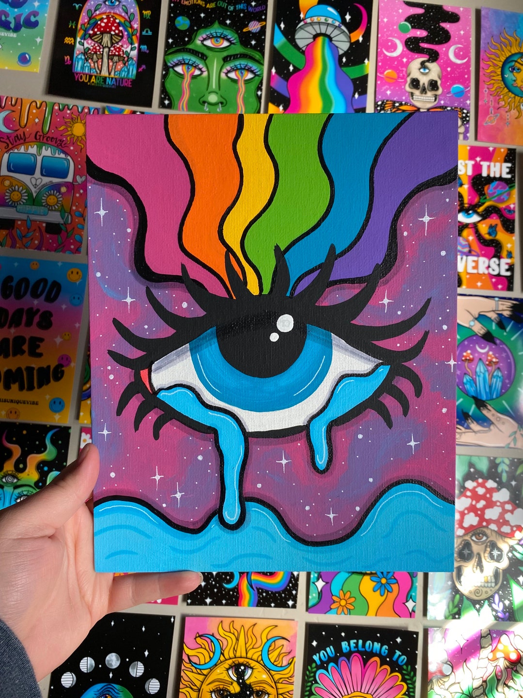 Full of Emotions Painting - Etsy