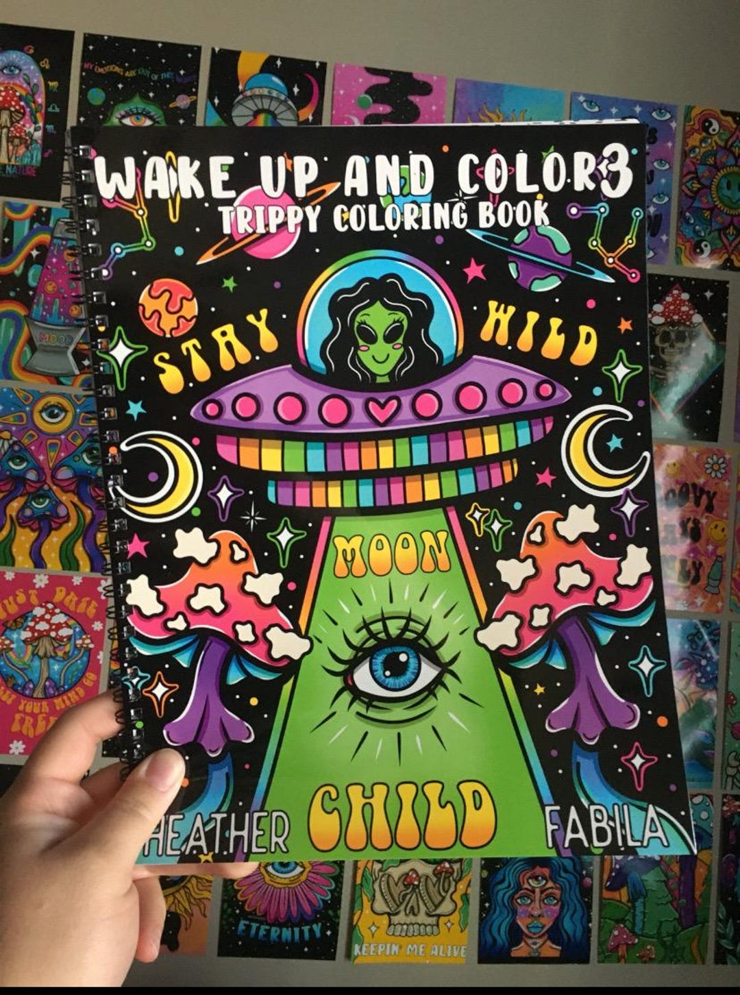 Wake up and Color 3 Coloring Book - Etsy