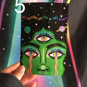 4x6 Mini Prints Trippy Prints, Trippy Wall Art, Hippie Wall Art, Trippy ...