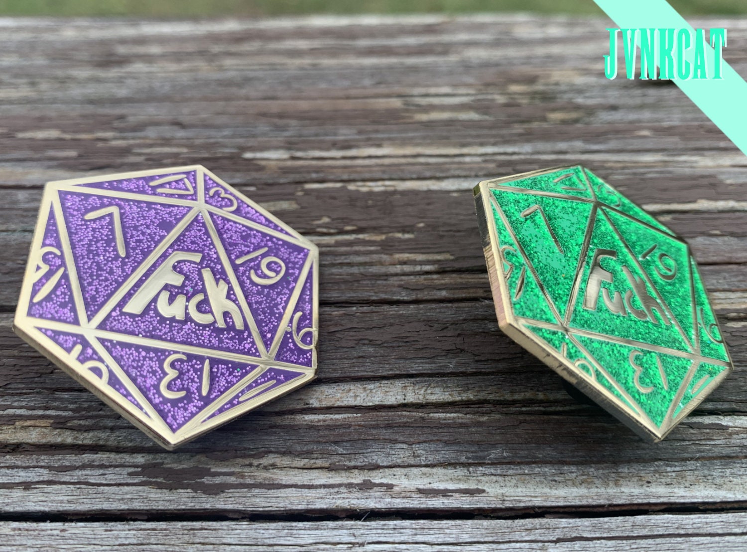 Critical Fail d20 fck pin Bigger than Before | Etsy
