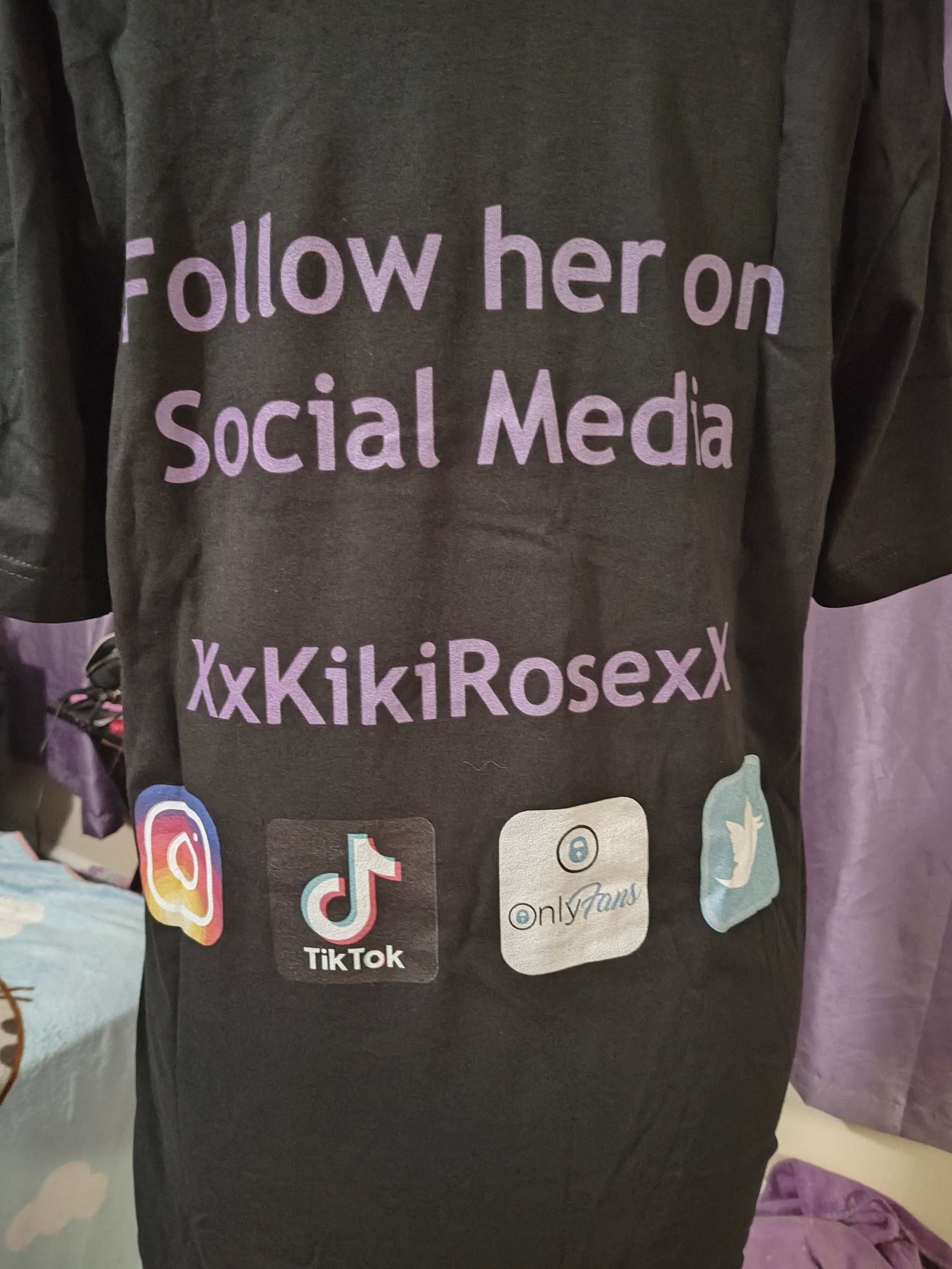 Kiki Rose Simp Cosplay Fandom T-shirt With Logo Proud Fan Cosplay Lover ...