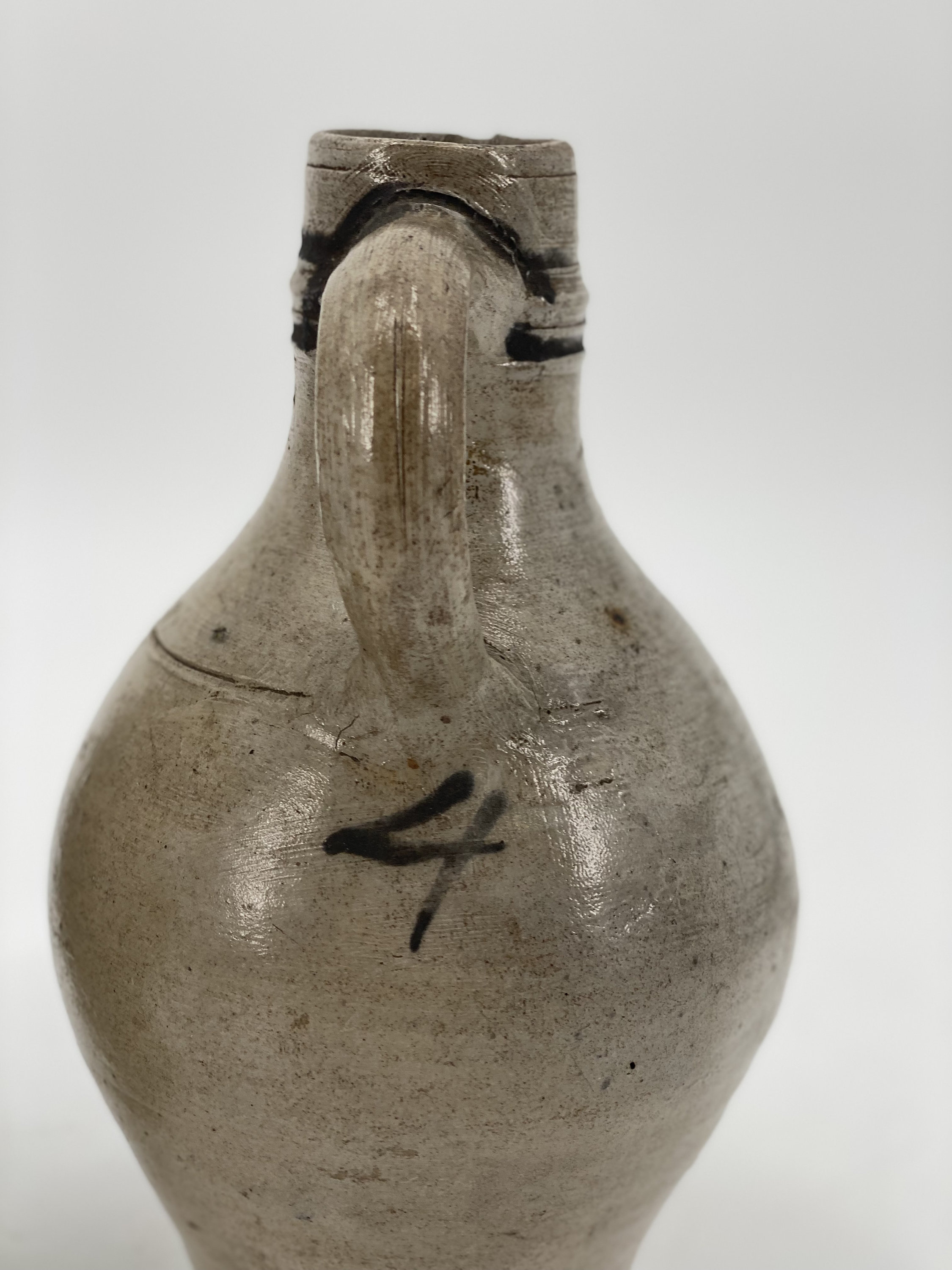 Stoneware Jugs Germany Salt Glazed Grey Blue - Etsy