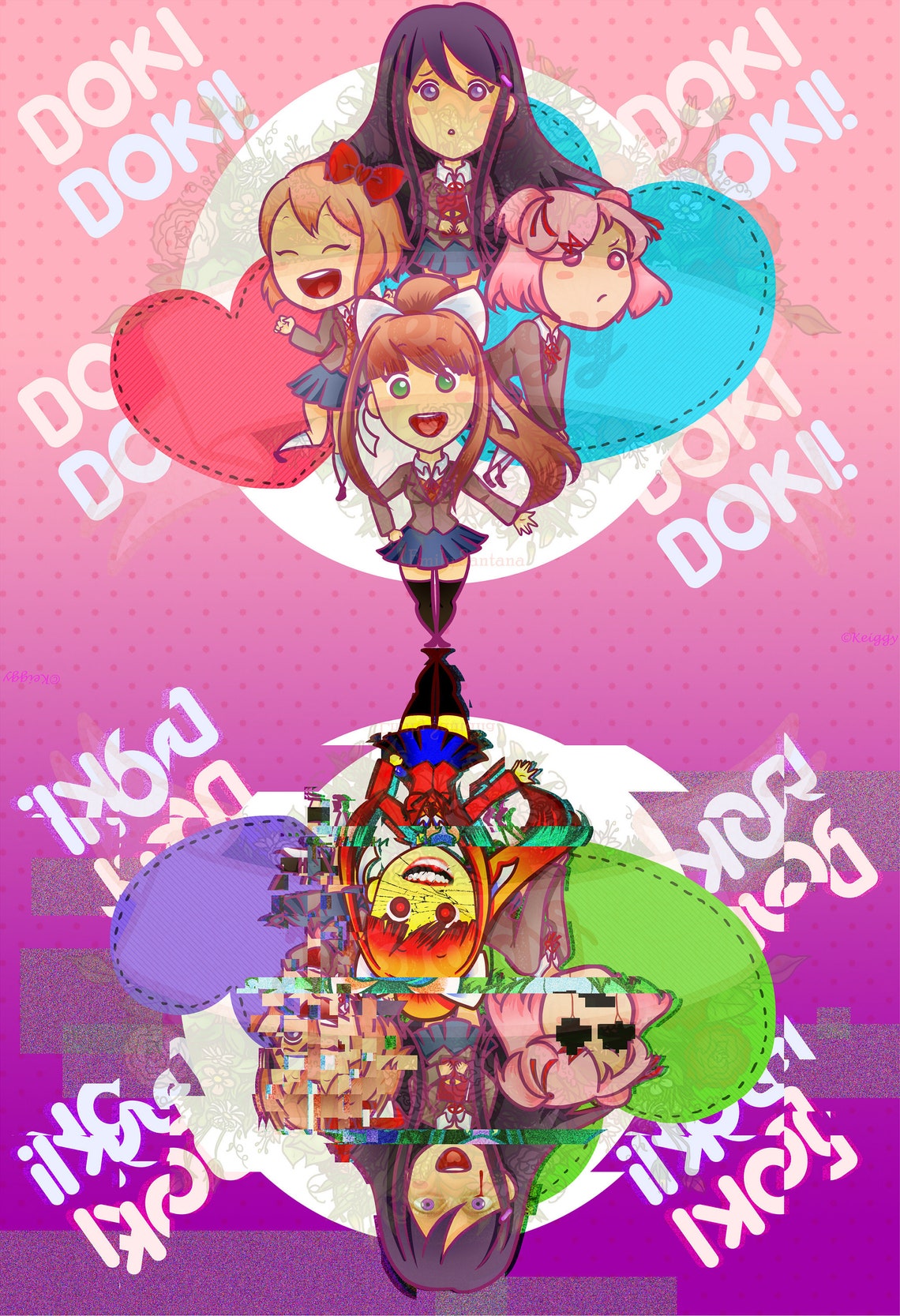 Doki doki literature club posters - adslasopa