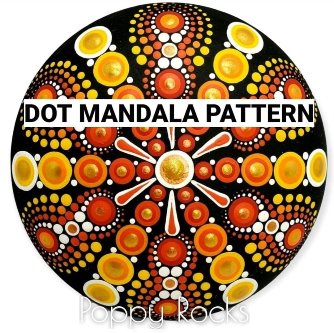 Bright Future UPDATED Dot Mandala Pattern - Etsy